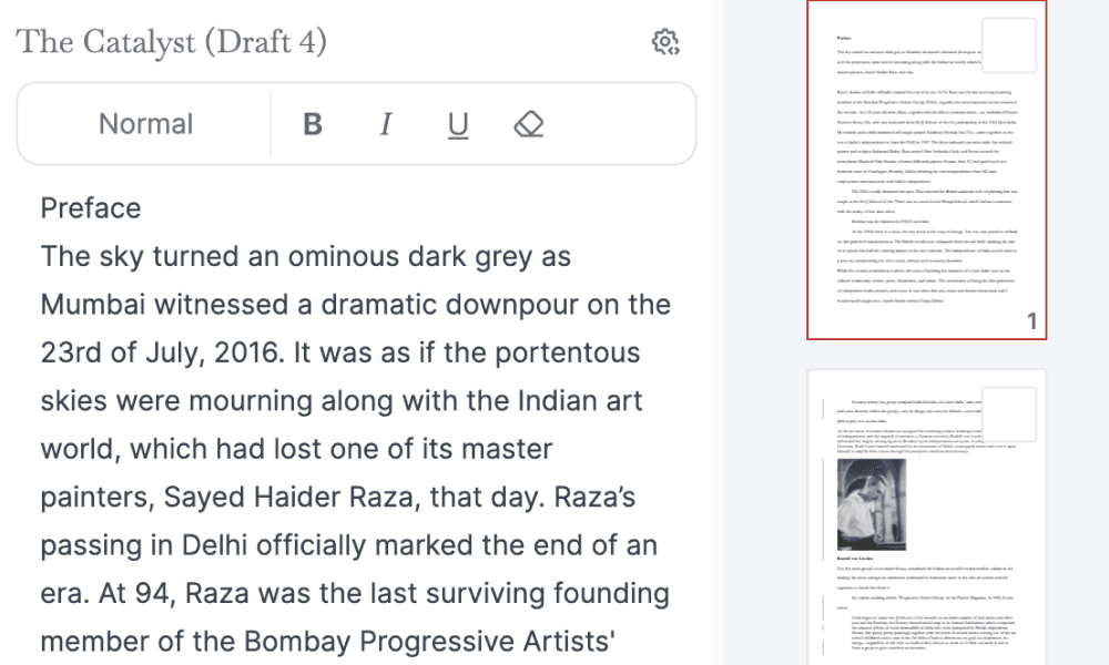 Editrix - A Fresh Pair of Eyes